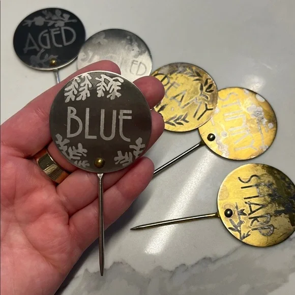 Anthropologie | Party Supplies | Anthropologie Cheese Markers X6 | Poshmark